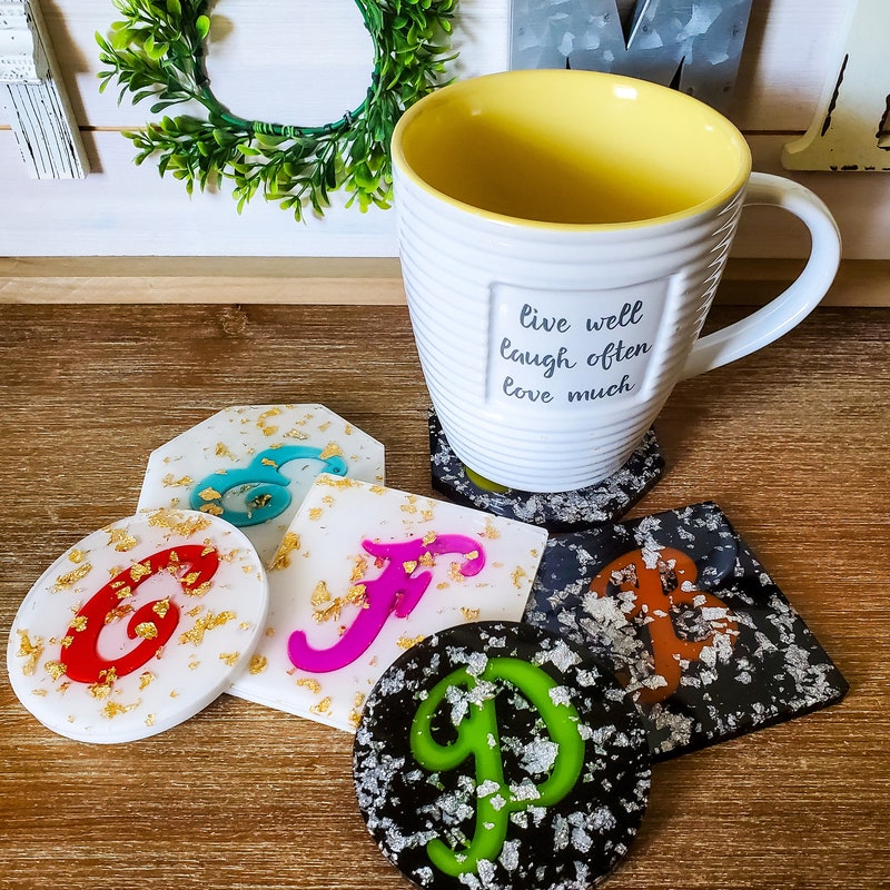 Resin Coasters - Etsy