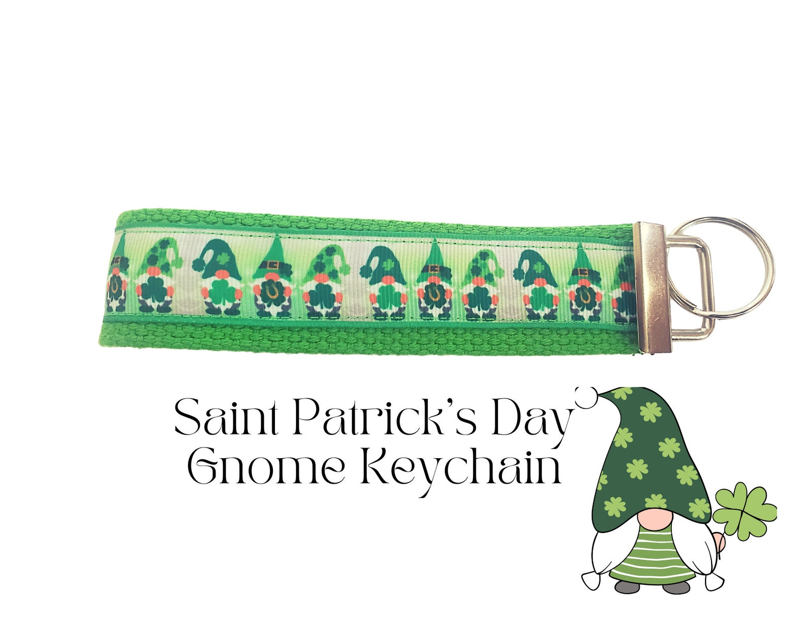 Saint Patrick's Day Lanyard or Keychain in Eight Designs - Etsy