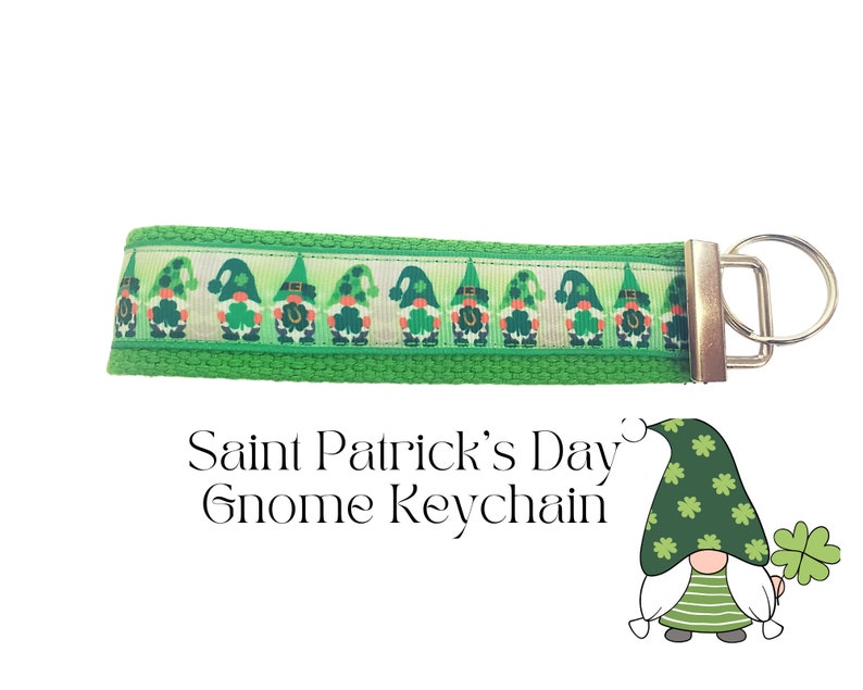 Saint Patrick's Day Lanyard or Keychain in Eight Designs - Etsy