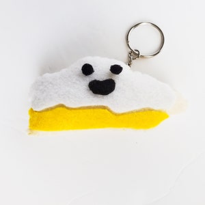 Food Felt Keychains Apples Pears Corn Cherry Pie Lemon Meringue Pie - Etsy