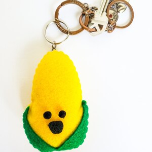 Food Felt Keychains – Apples, Pears, Corn, Cherry Pie, Lemon Meringue ...