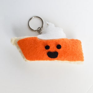 Thanksgiving Themed Keychains – Turkey Charm – Pumpkin Pie Gift ...