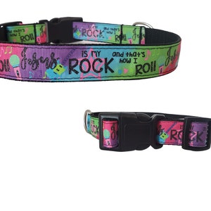 Jesus is My Rock and That's How I Roll Dog Collar - Christian Dog Mom ...