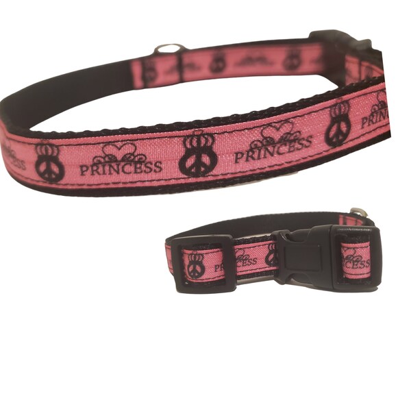 Princess Dog Collar - Etsy