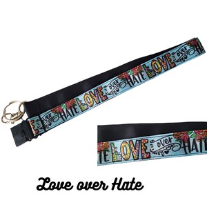 Christian Themed Lanyards - Scripture Lanyard Psalm 23 - Proverbs 3:5 ...