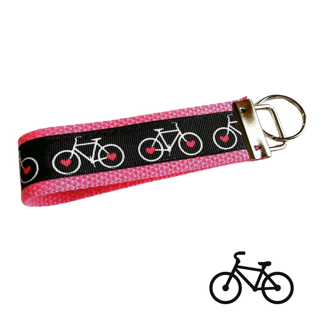 Bike Life Keychain – I Love Bicycling Keychain – Cyclist Gift – Bicycle ...