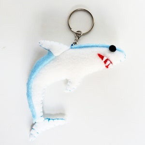 Shark Felt Keychains - Etsy