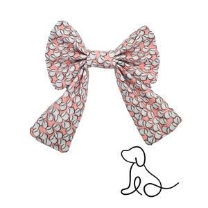 Marshmallow Themed Dog Collar in Pink or Blue - Etsy