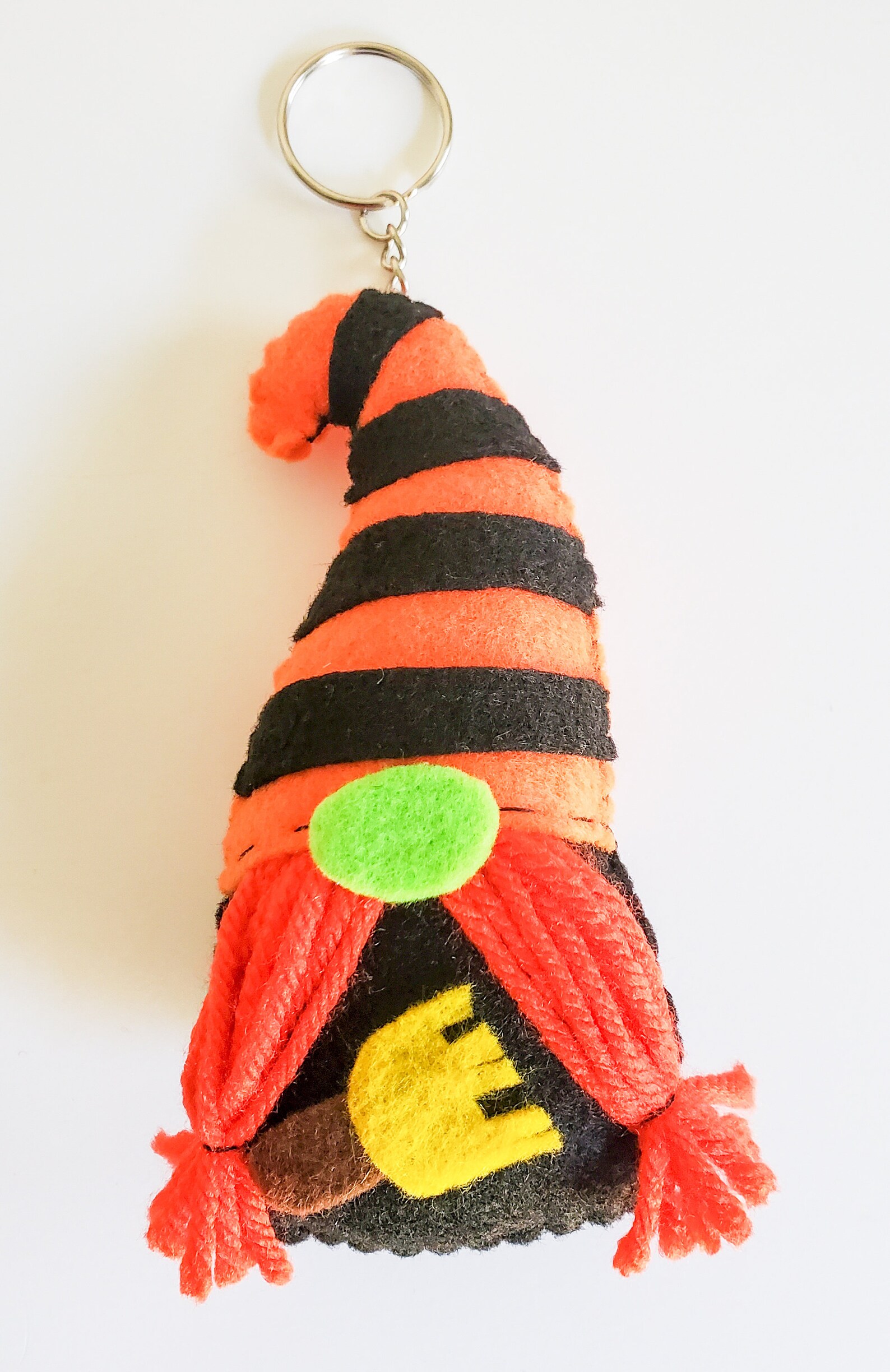 Halloween Gnome Keychains - Witch, Frankenstein, Jack-o-lantern - Etsy