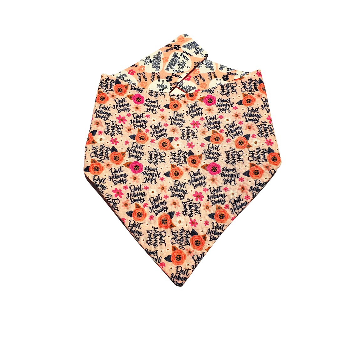 I Fail at Social Distancing Reversible Snap on or Slip on Dog Bandana ...