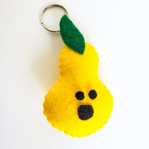 Food Felt Keychains – Apples, Pears, Corn, Cherry Pie, Lemon Meringue ...