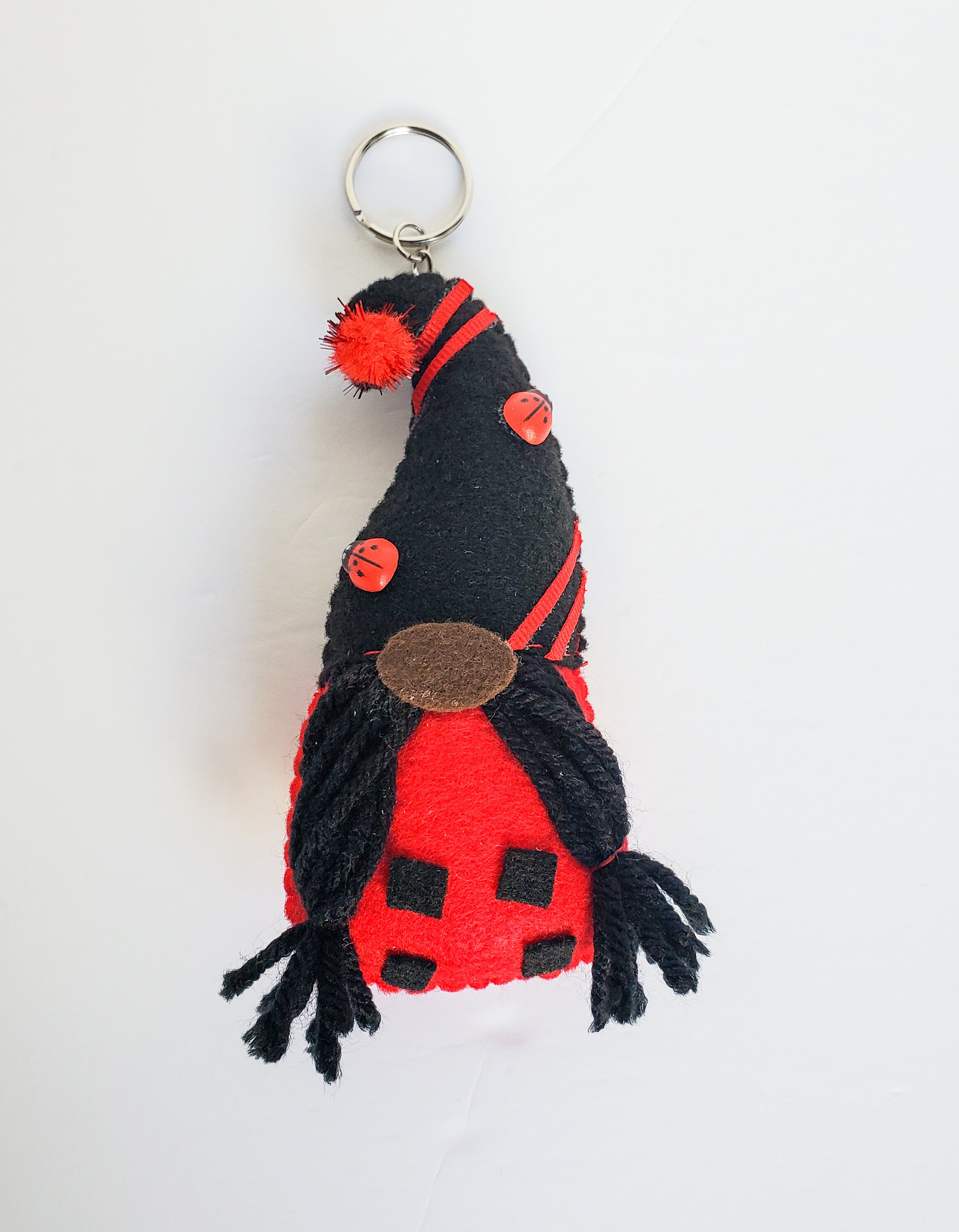 Nature Gnome Felt Keychains – Ladybug & Bumblebee – Handmade Felt ...