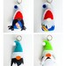 Hawaiian Themed Gnome Keychains - Etsy