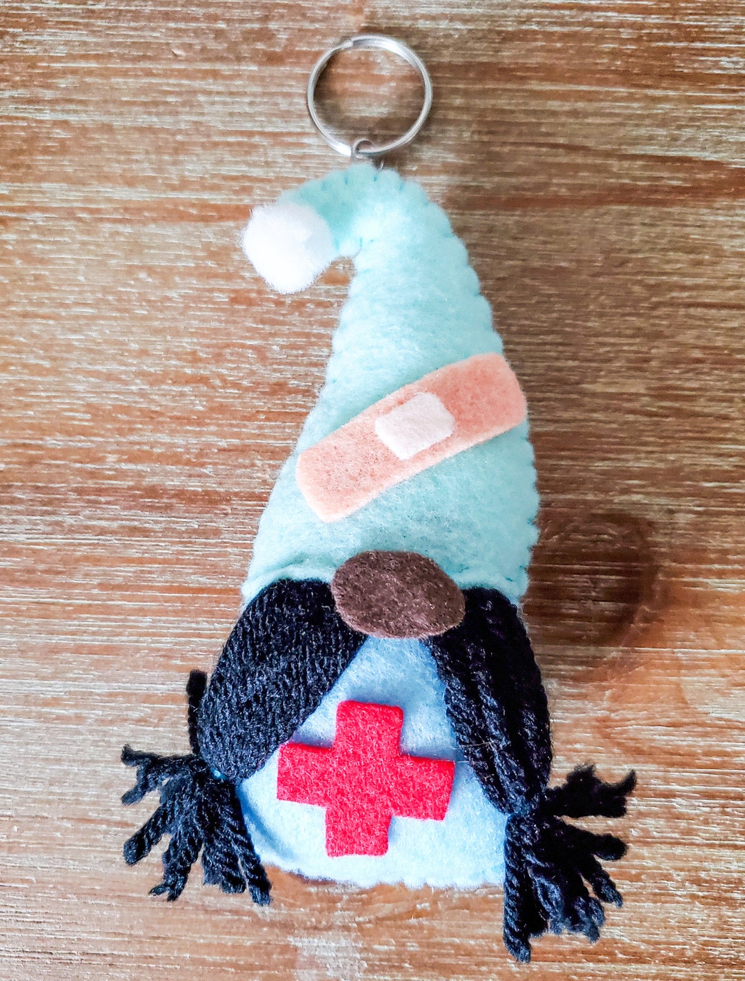 Career Themed Gnome Felt Keychains - Etsy
