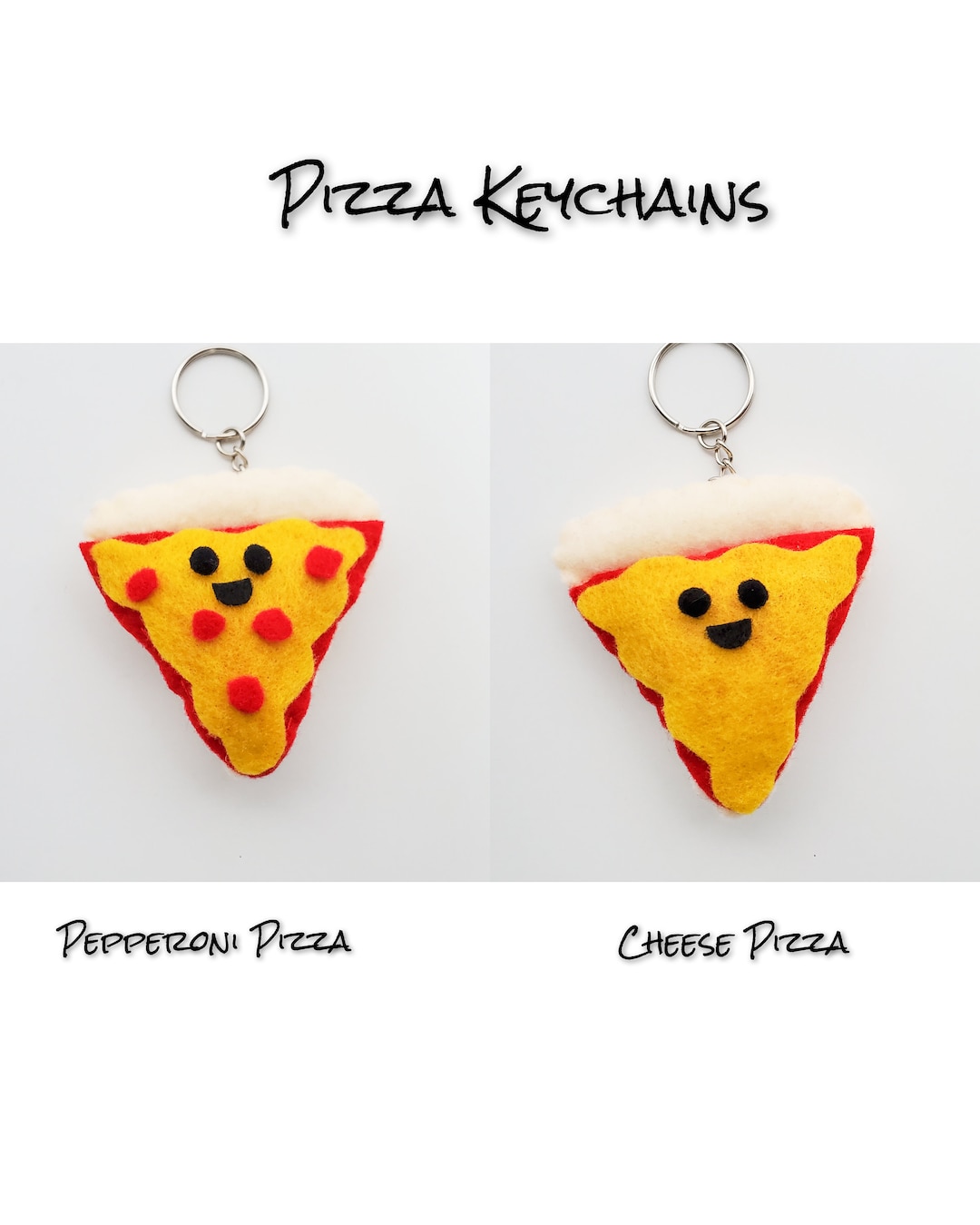 Food Themed Felt Keychains – Hotdog, Watermelon, Croissant, Pastry ...