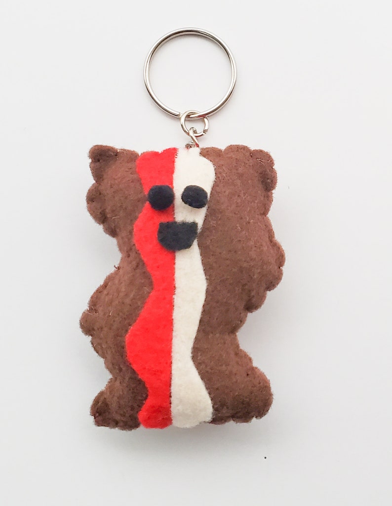 Breakfast Themed Felt Keychains - Etsy