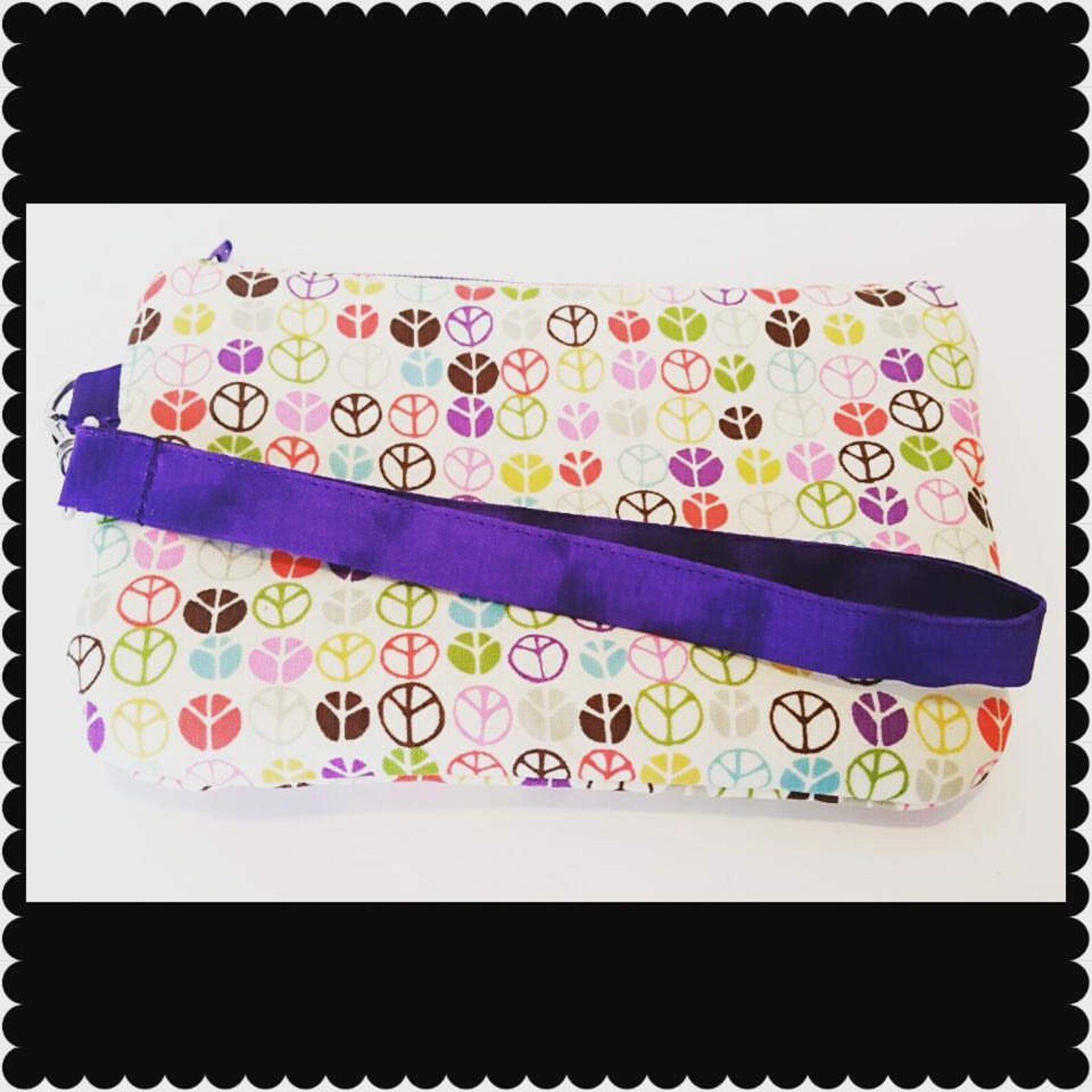 Peace Signs Zipper Pouch Coin Purse Gifts for Her - Etsy