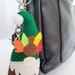 Turkey Hat Gnome Keychains in Green, Fuchsia, Beige, Orange - Etsy