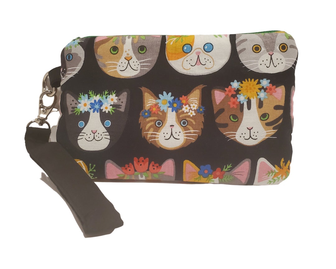 Cats Zipper Pouch Gift for A Cat Lover - Etsy
