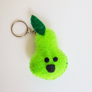 Food Felt Keychains – Apples, Pears, Corn, Cherry Pie, Lemon Meringue ...