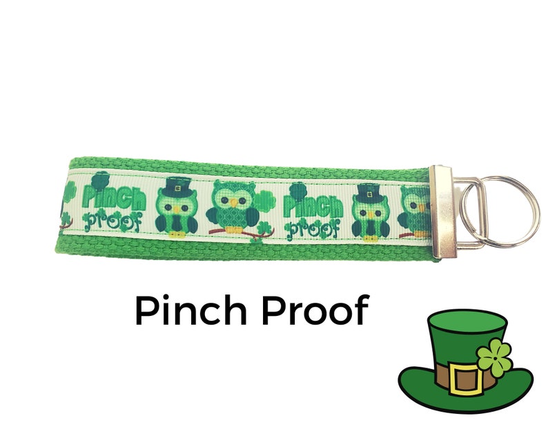 Saint Patrick's Day Lanyard or Keychain in Eight Designs - Etsy