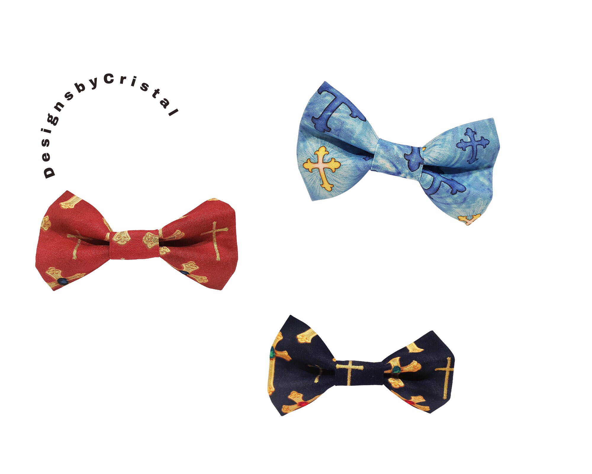 Jesus is Lord Dog Bow Tie Cross Dog Bow Tie - Etsy