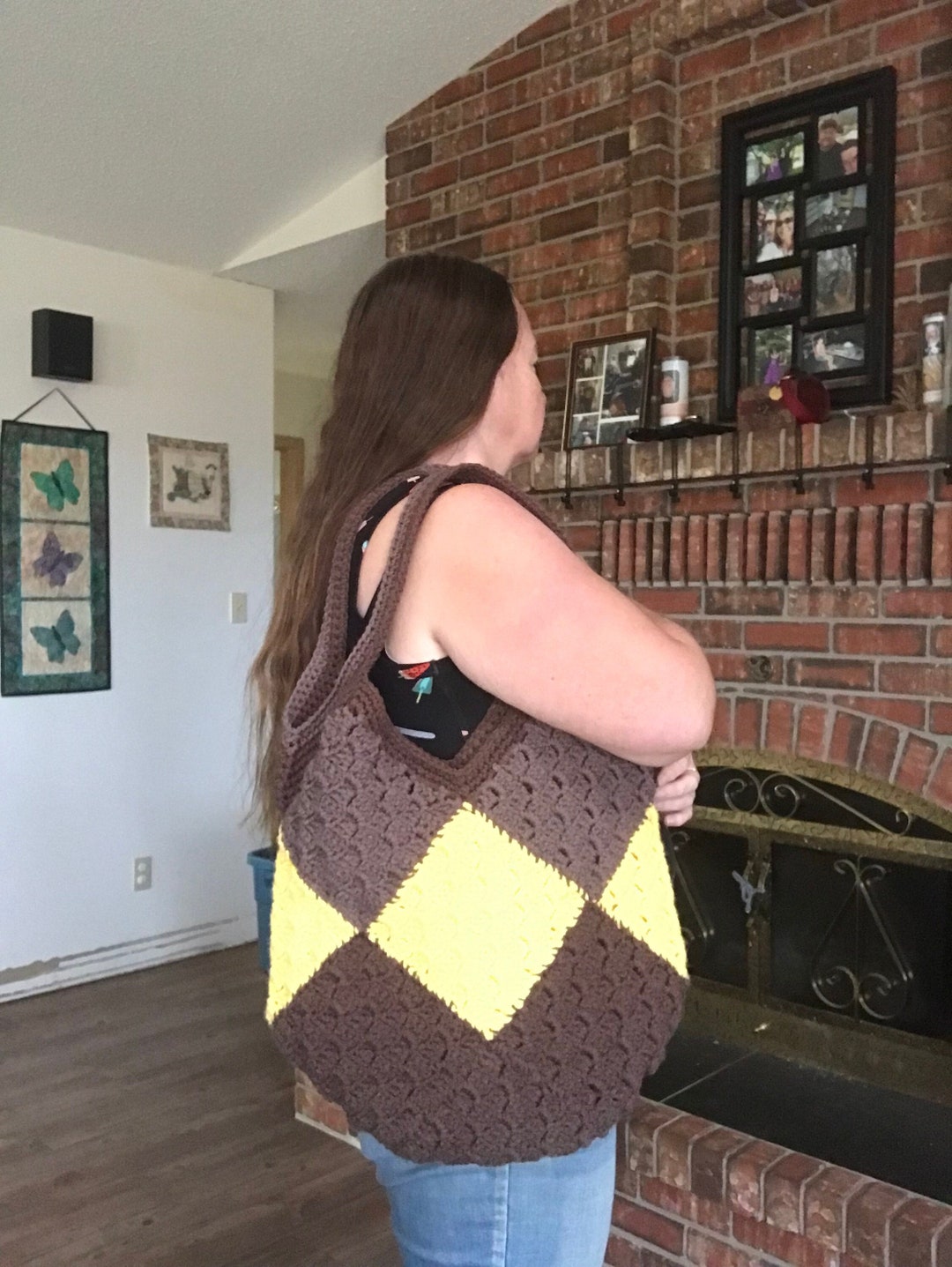 Tote Bag Crochet Pattern | C2C Bag - Etsy