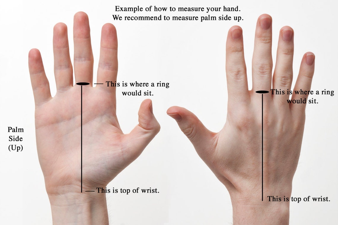 Silver Hand Chain Hand Ring Bracelet Ring Chain Bracelet - Etsy