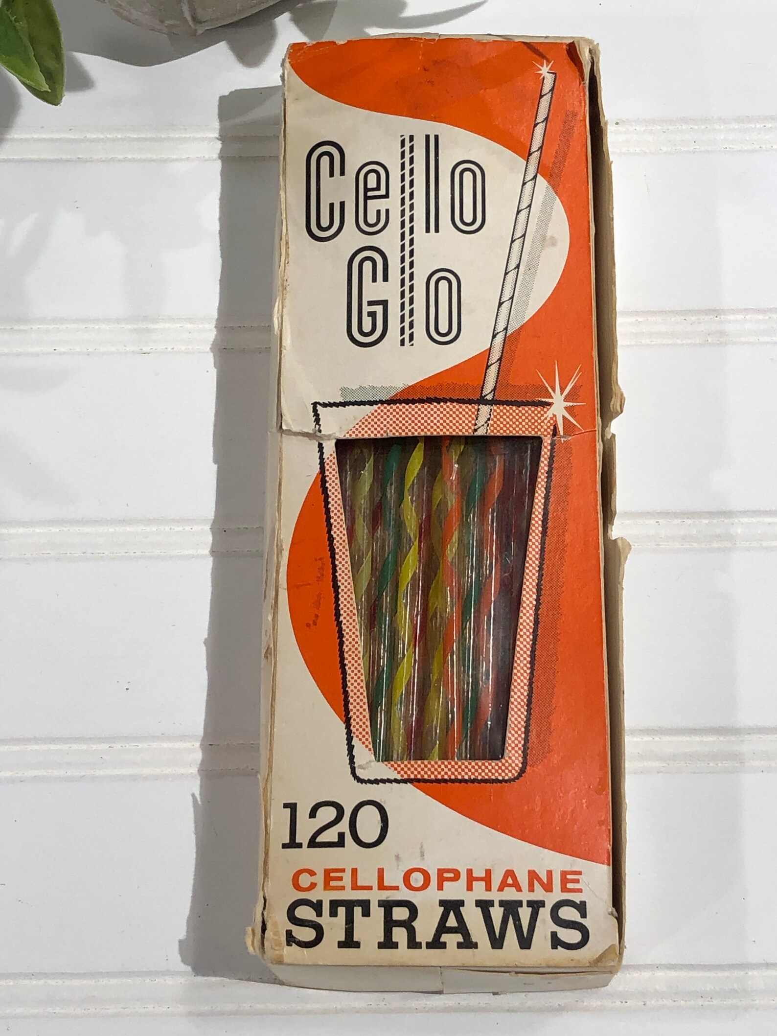 Vintage Straws Cello-glo Cellophane Straws - Etsy