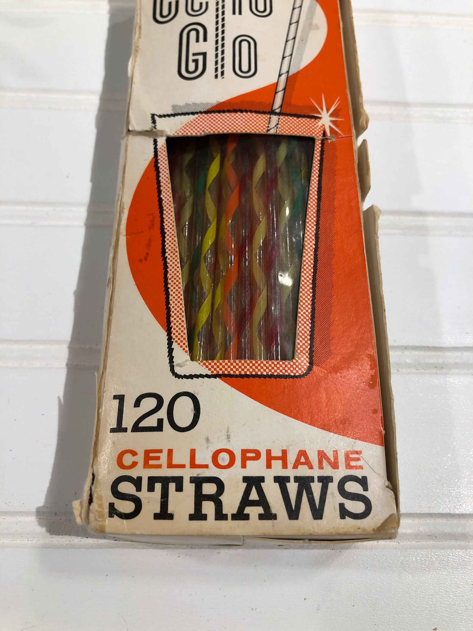 Vintage straws Cello-glo cellophane straws | Etsy