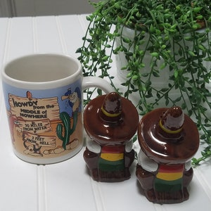 Southwestern Bundle Siesta Shakers Vintage Shakers Salt and Pepper ...