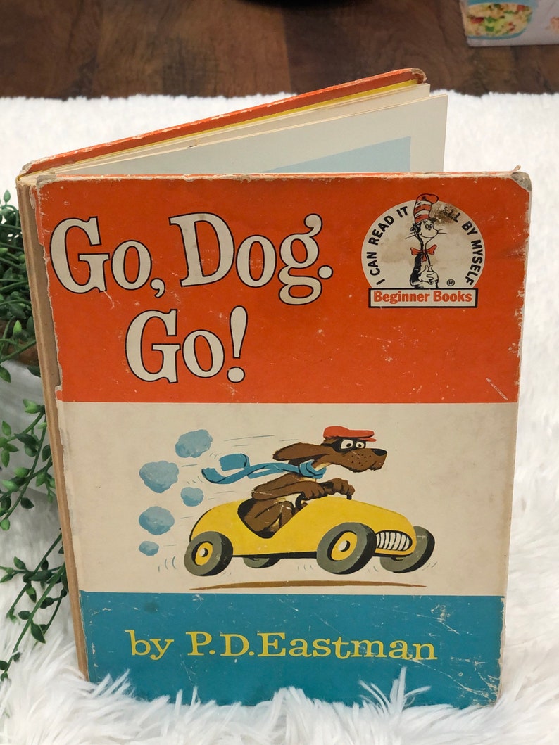 1961 Go Dog. Go Book Beginner Book | Etsy
