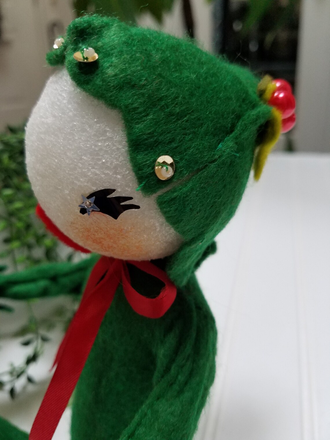 Handmade Elf Vintage Elf Felt Elf Christmas Decoration - Etsy