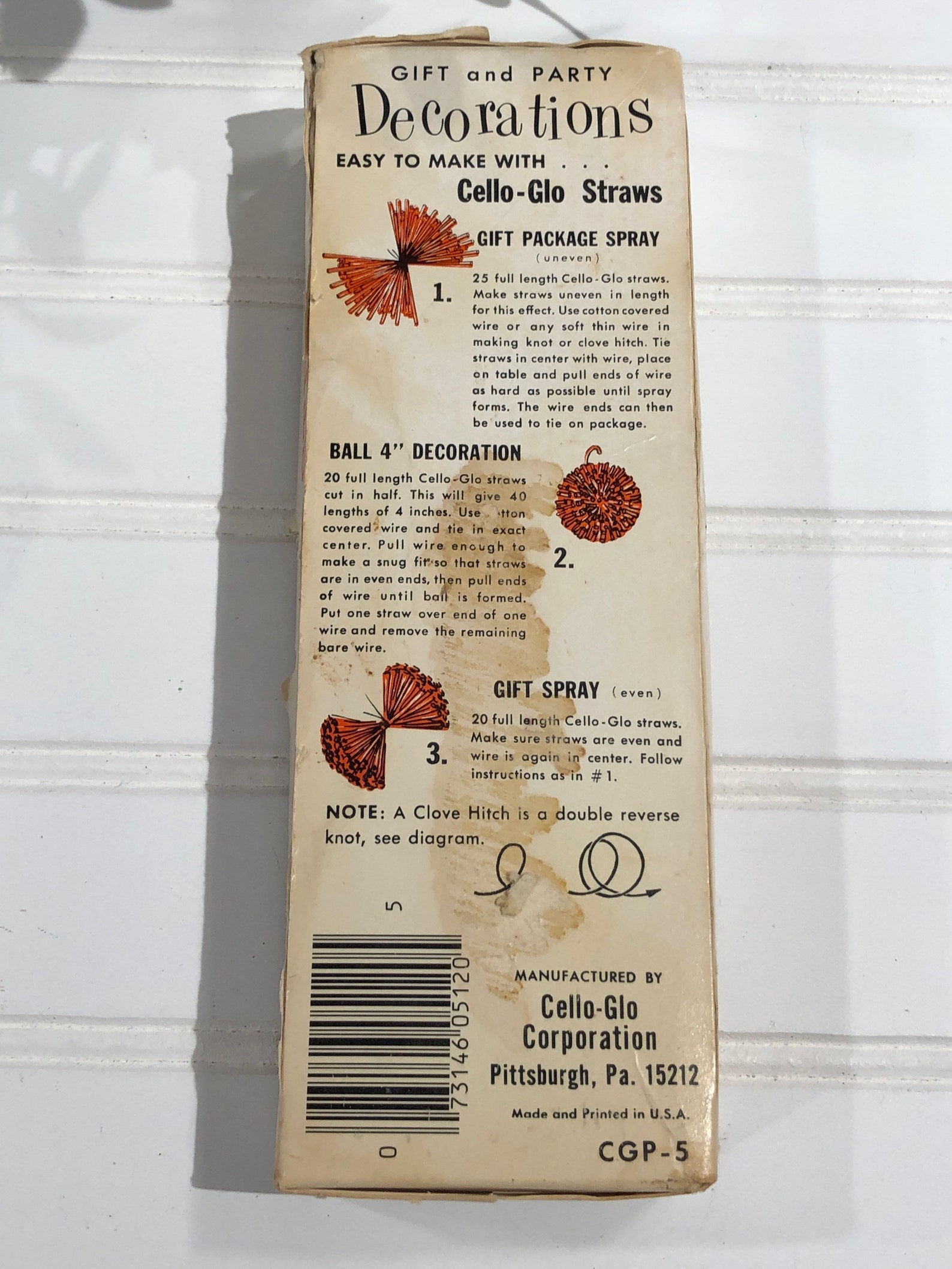 Vintage straws Cello-glo cellophane straws | Etsy