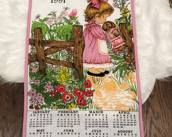 1991 Calendar - Etsy