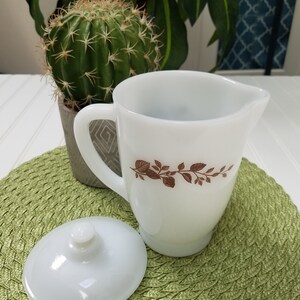 Termocrisa Pitcher With Lid Vintage Pitcher Milkglass - Etsy