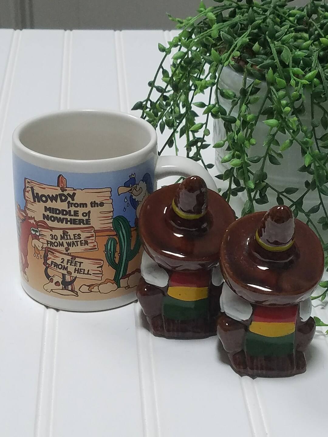 Southwestern Bundle Siesta Shakers Vintage Shakers Salt and Pepper ...