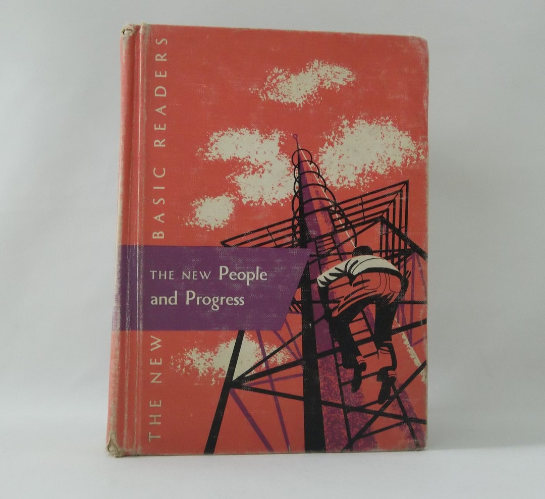 Vintage 1955 the New Basic Readers New People and Progress, Childrens ...