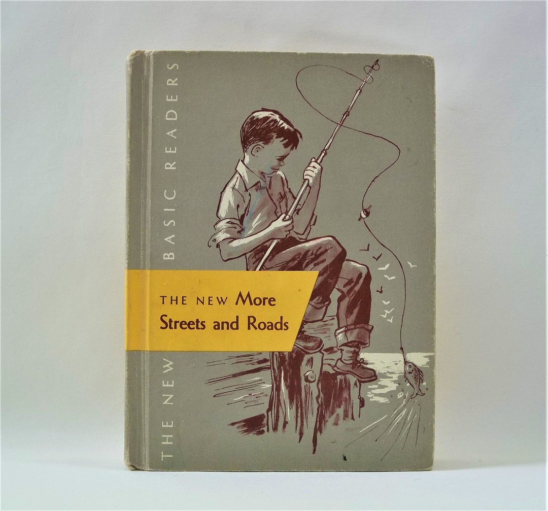 Vintage 1956 the New Basic Reader, More Streets and Roads, 3rd Grade ...