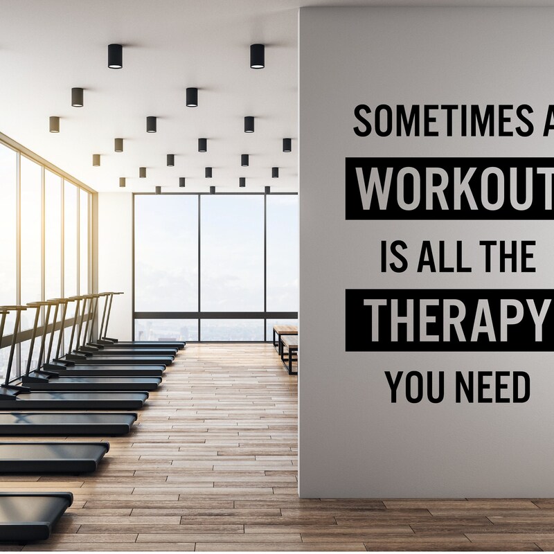 Gym Wall Decal - Etsy