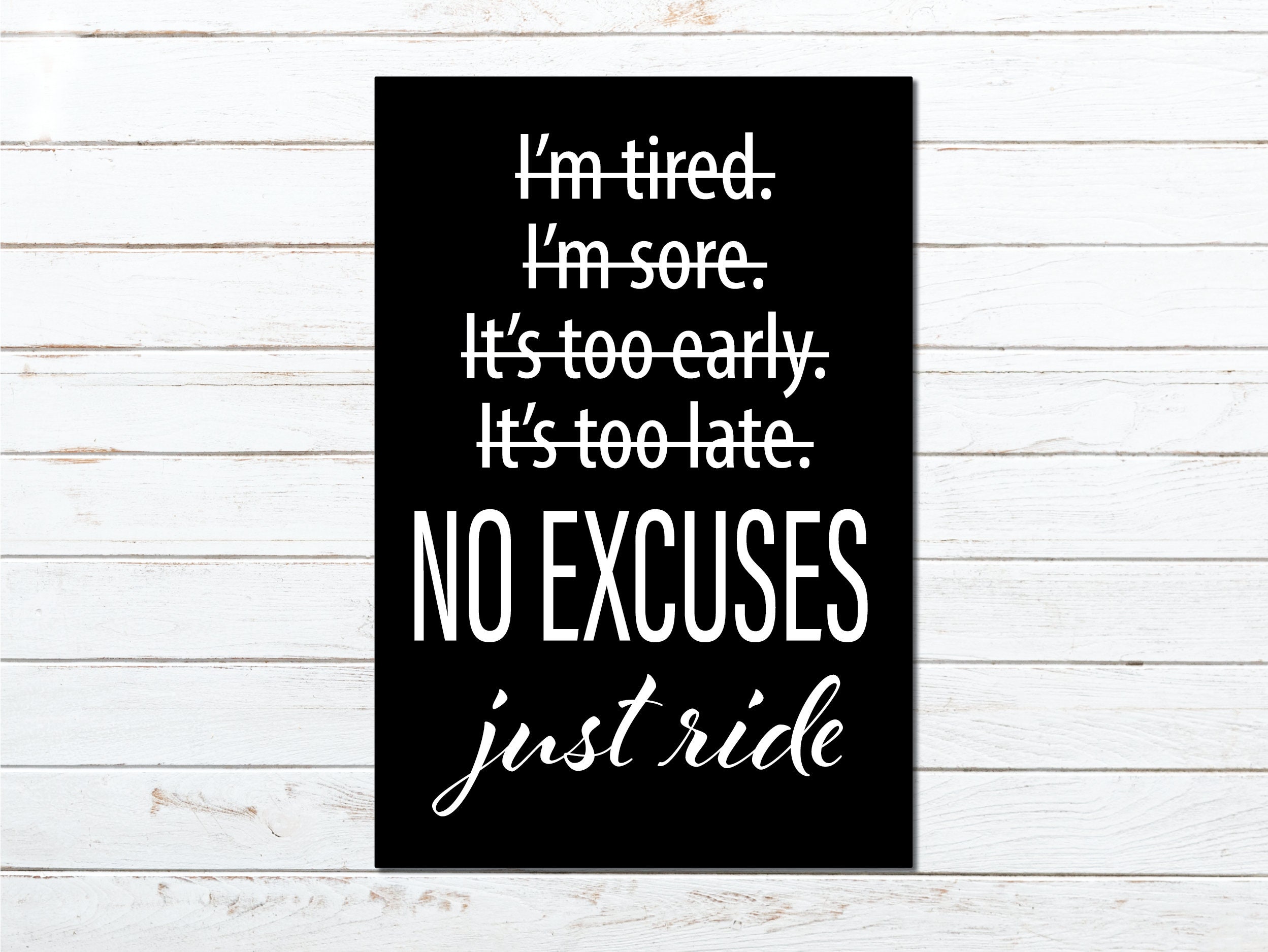 No Excuses Workout Quotes