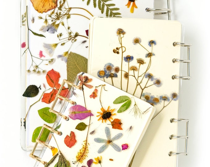Pressed Flower Resin Journal - Etsy
