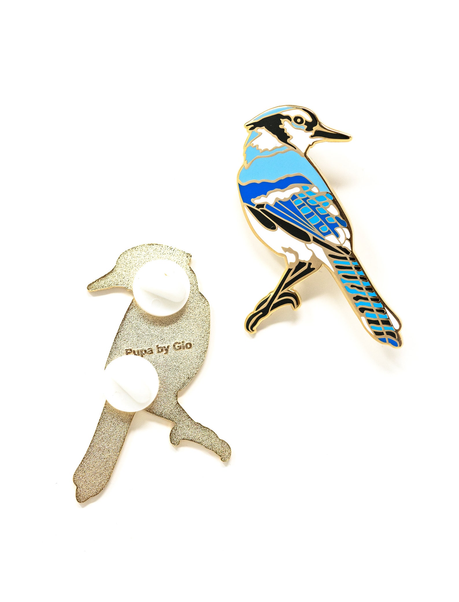 Blue Jay Hard Enamel Pin - Etsy