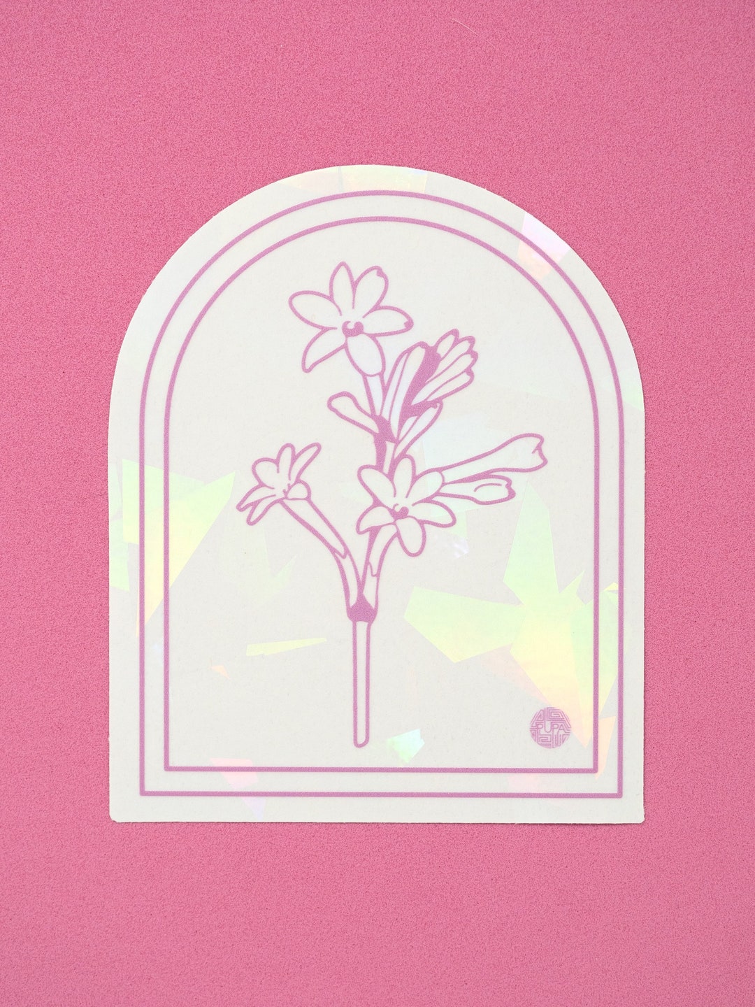 Azucena Suncatcher Decal Window Suncatcher Decal Flower Suncatcher ...