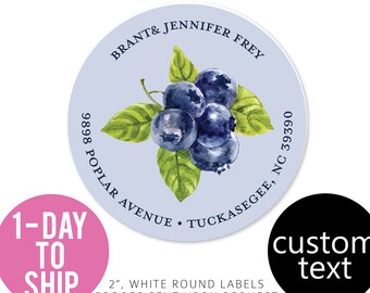 Blueberry Label - Etsy