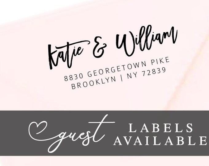 Return Address Labels Transparent Return Address Stickers - Etsy