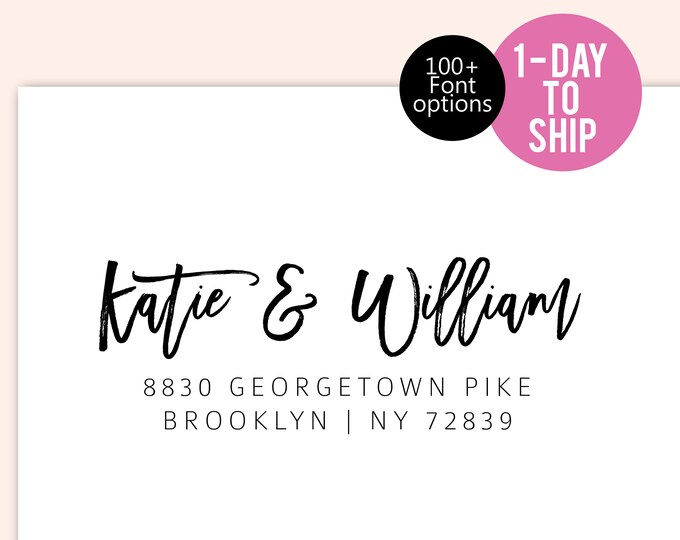 Return Address Labels Transparent Return Address Stickers - Etsy