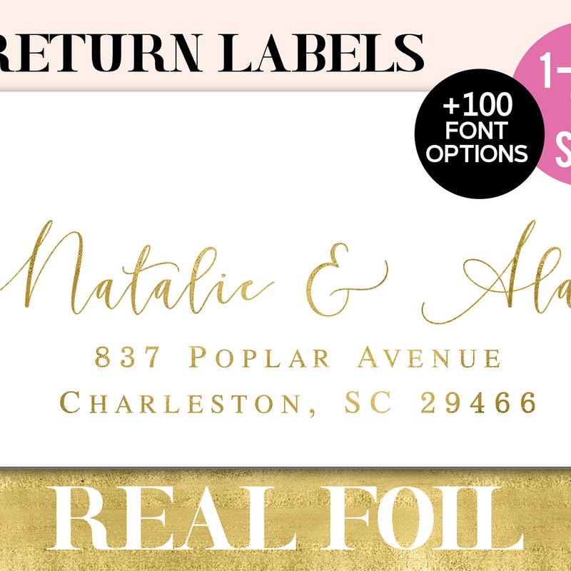 Matte Foil Label - Etsy