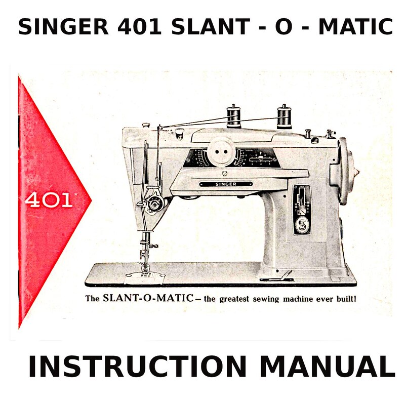 Singer 401 Sewing Machine - Etsy