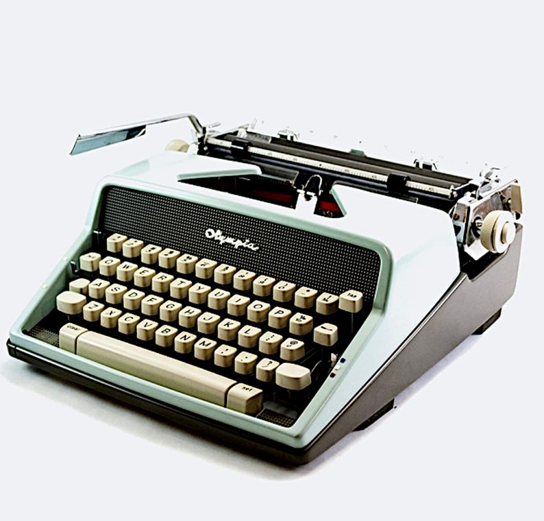 Olympia SM7 Typewriter Guide | Printable Download - Etsy